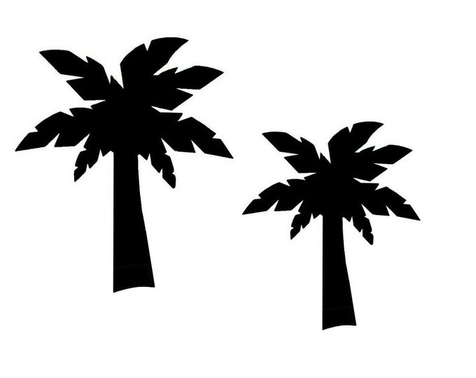 Palm Tree Cardstock Die Cuts , Quantity: 25 - Etsy