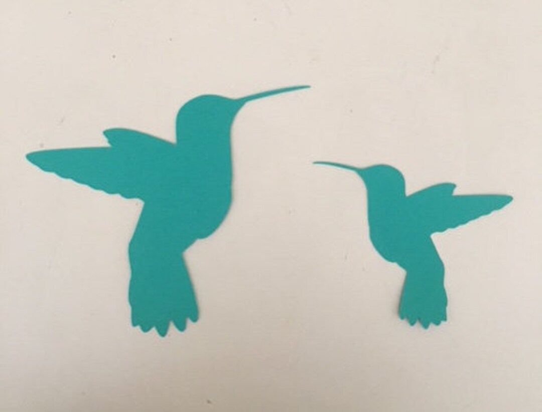 Hummingbird Cardstock Die Cuts , Quantity: 30 - Etsy
