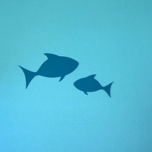 Fish, Basic Fish Cardstock Die Cuts, Quantity: 30 - Etsy
