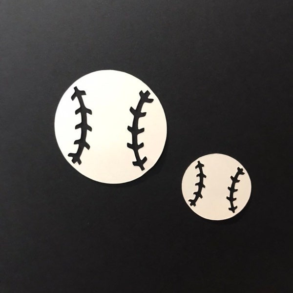 Baseball Die Cuts - Etsy
