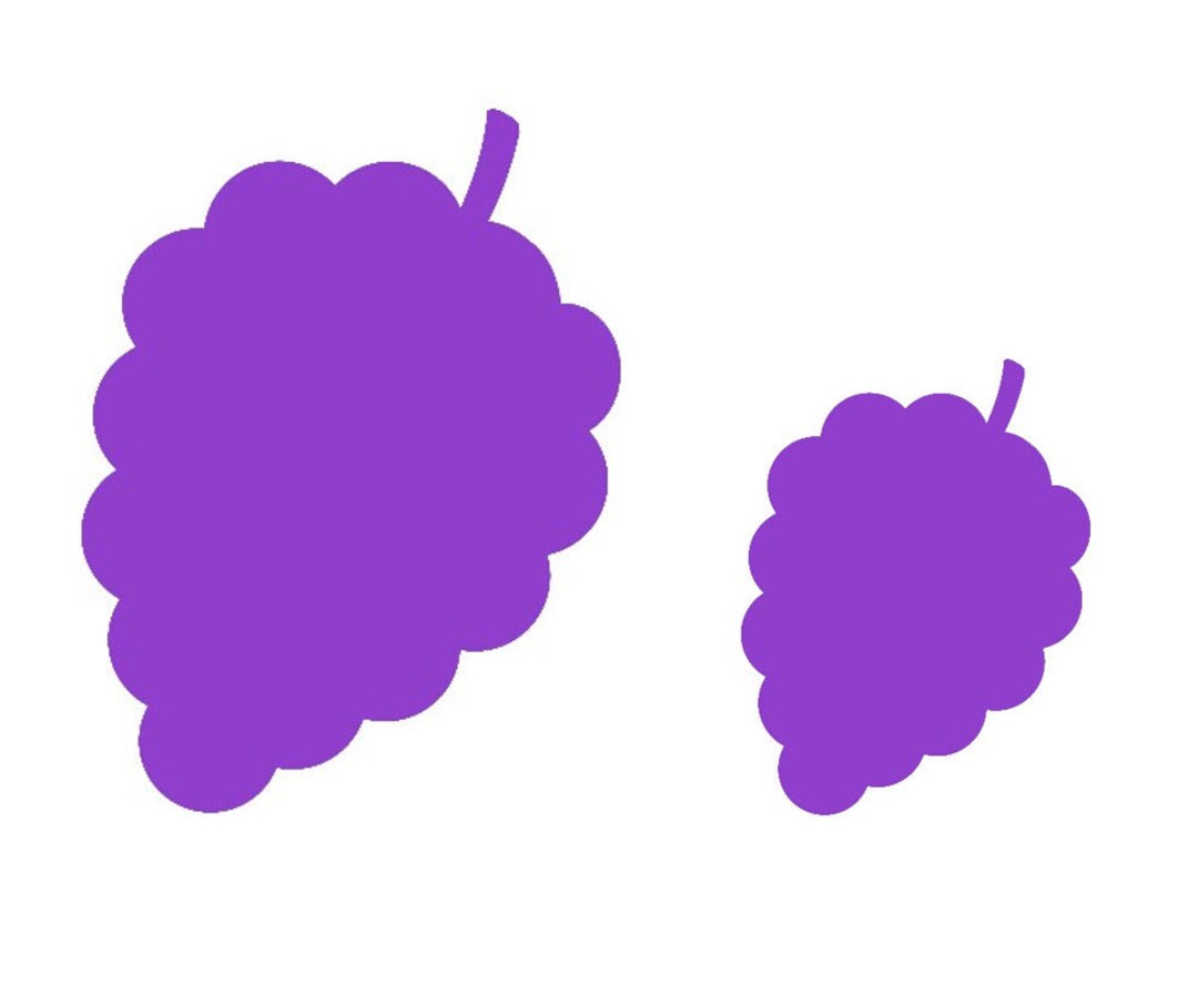 Grapes Cardstock Die Cuts, Quantity: 30 - Etsy