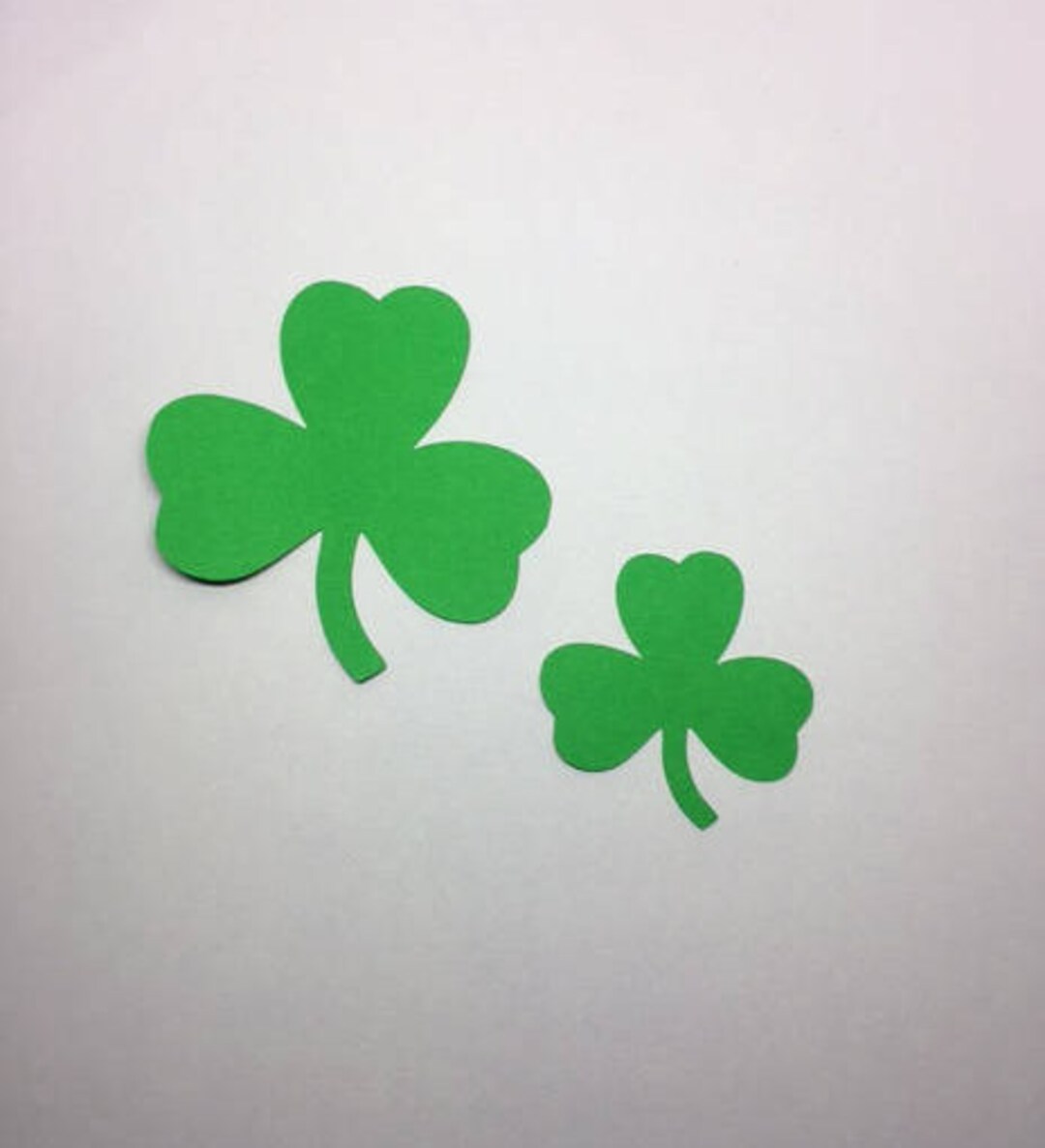 3 Leaf Clover, Shamrock Cardstock Die Cuts, Quantity: 25 - Etsy