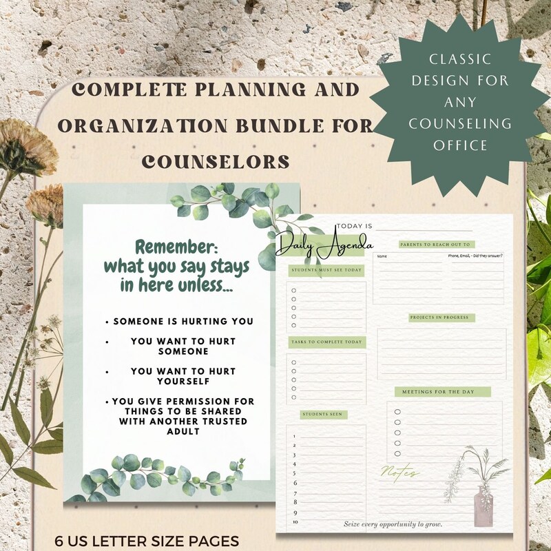 School Counseling - Etsy