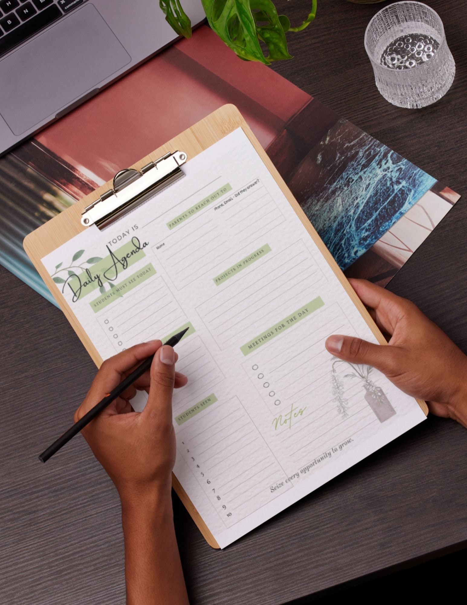 School Counselors Planner, School Counseling Daily Calendar, To-do ...