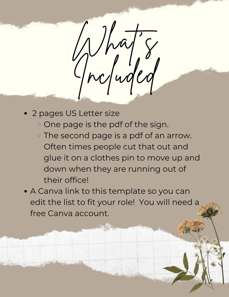 Out of the Office Sign, School Office Sign, Personalized School ...