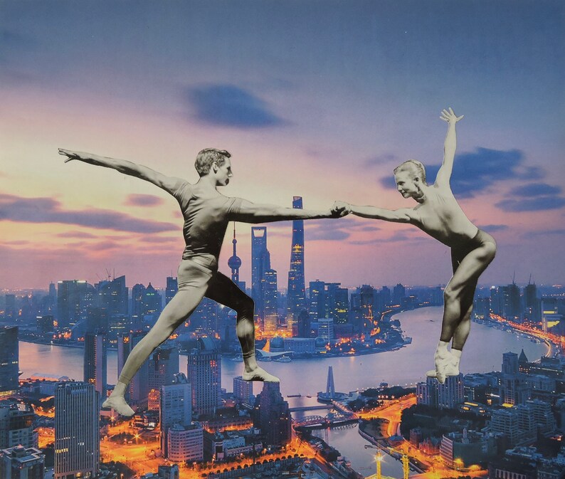 Rise Above: Analog Collage Art, Original & Prints - Etsy