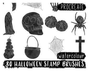 Halloween Brush Set - Etsy