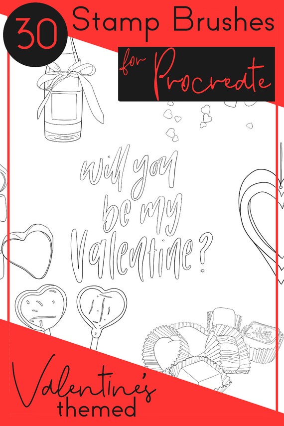 Drawing & Illustration Art & Collectibles Digital Heart Champagne Stamp ...