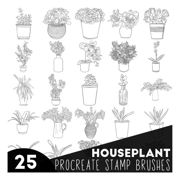 Plant Stamp - Etsy