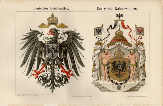 German Imperial Eagle Crest