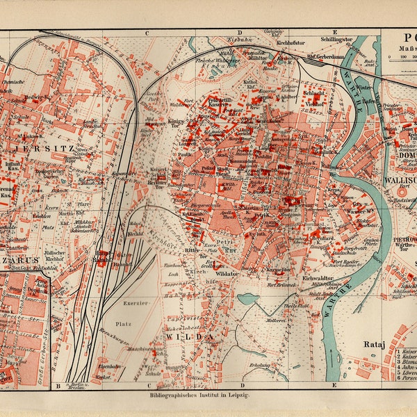 Posen Germany - Etsy