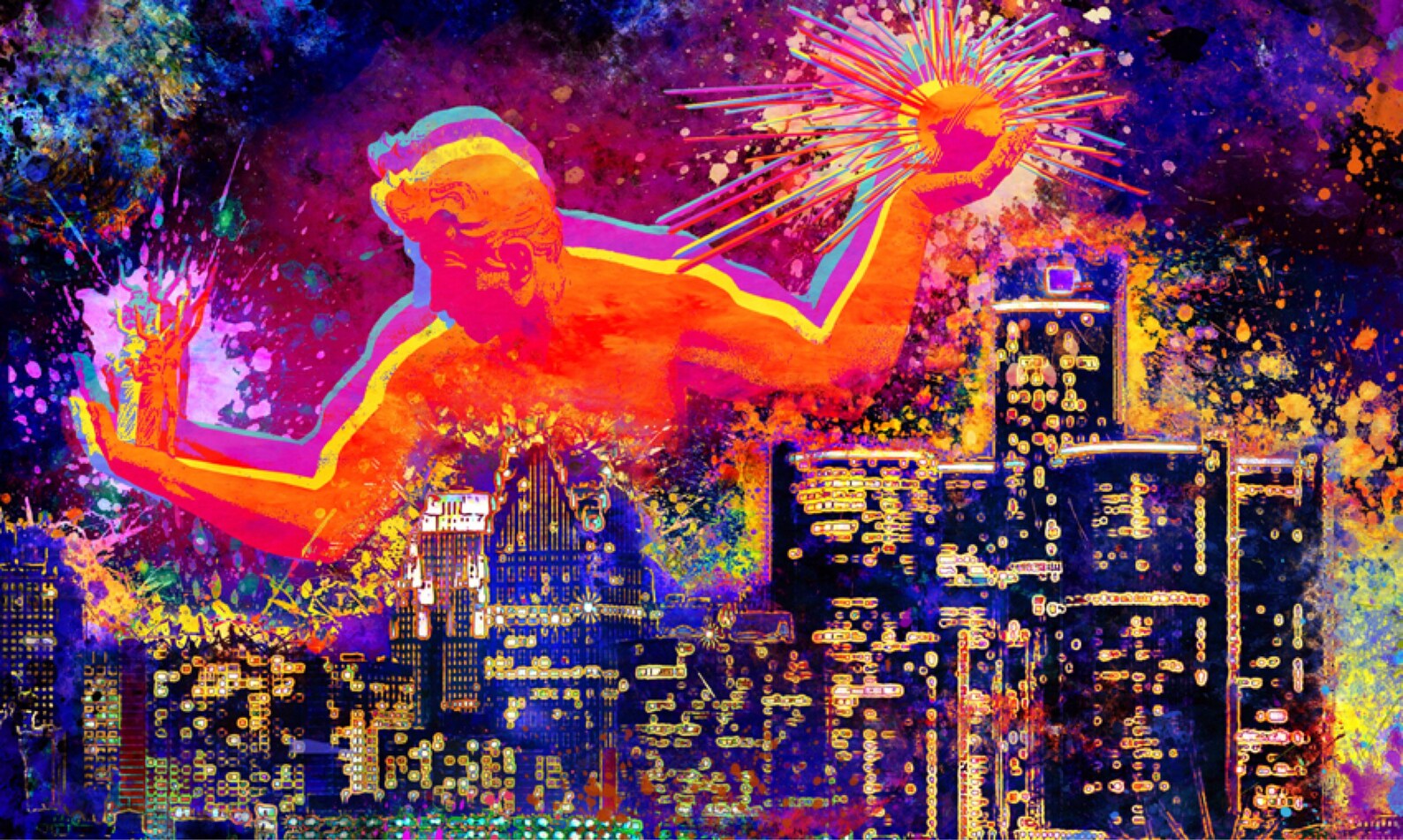 Detroit: City of Color Limited Edition Signed Print - Etsy