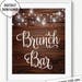 Brunch Bar Sign, 11x14, 8x10, Wood, INSTANT Download, Kitchen ...