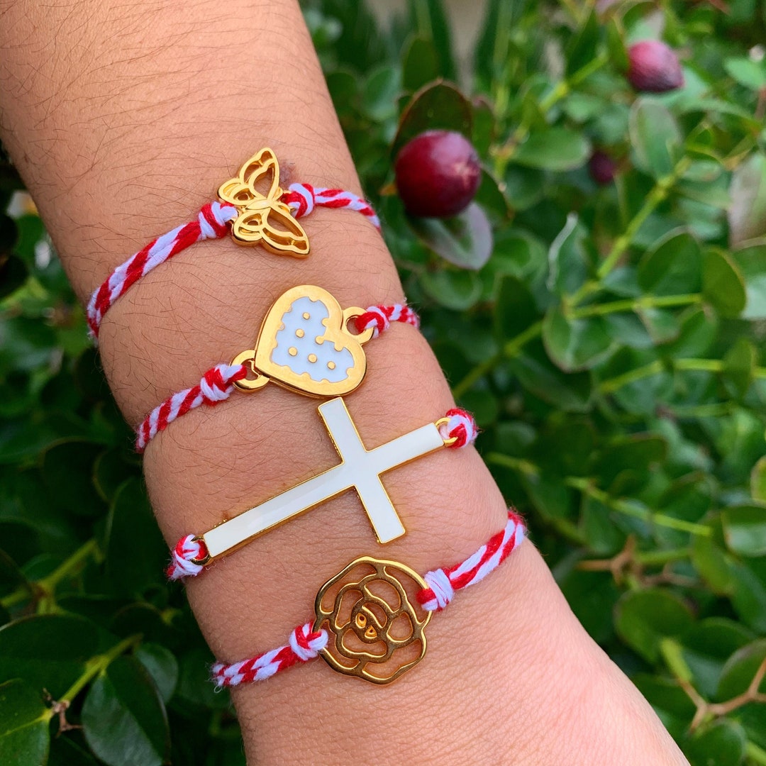 March Bracelets, Martakia Bracelet, Greek Martis Bracelet, Butterfly ...
