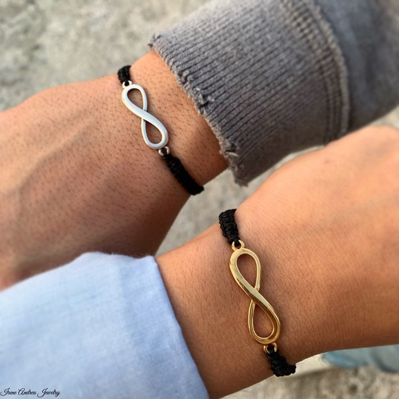 Infinity Bracelets Couple Bracelets Infinity Jewelry Couple | Etsy
