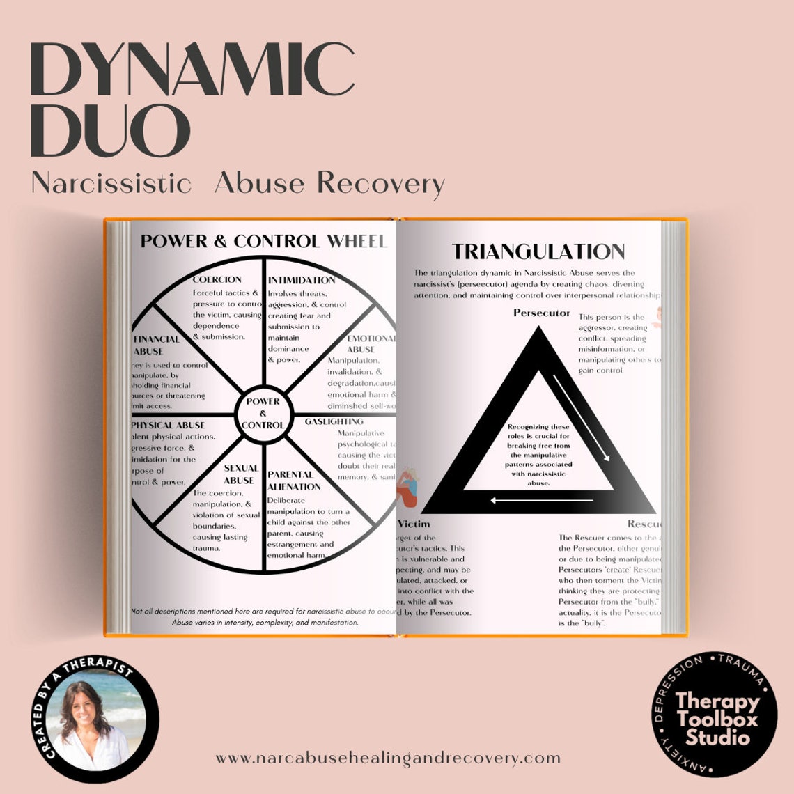 Narcissist, Abuse, Triangulation, Power and Control, Workbook, Anxiety ...