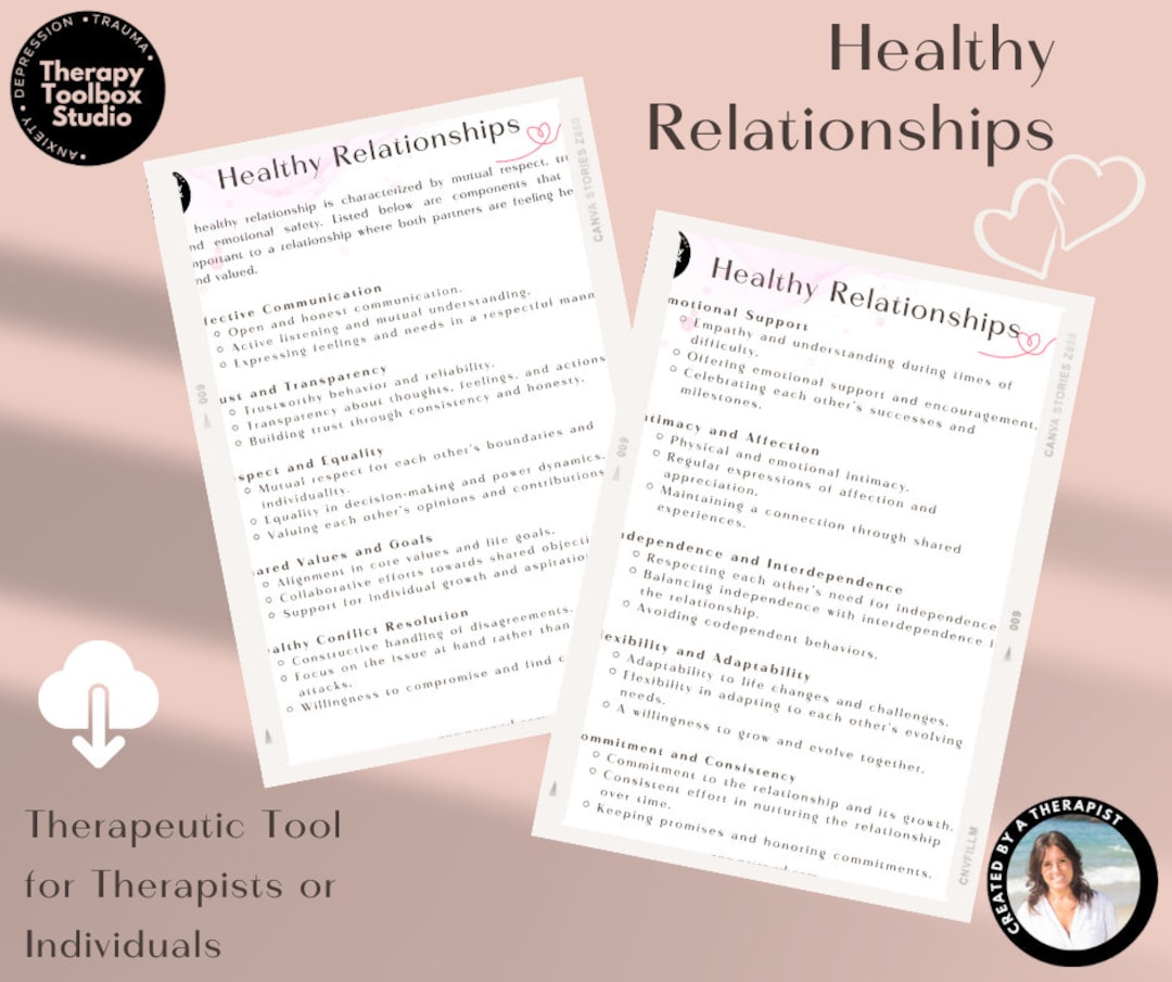 Healthy Relationships, Green Flags, Workbook, Family, Depression, Red ...