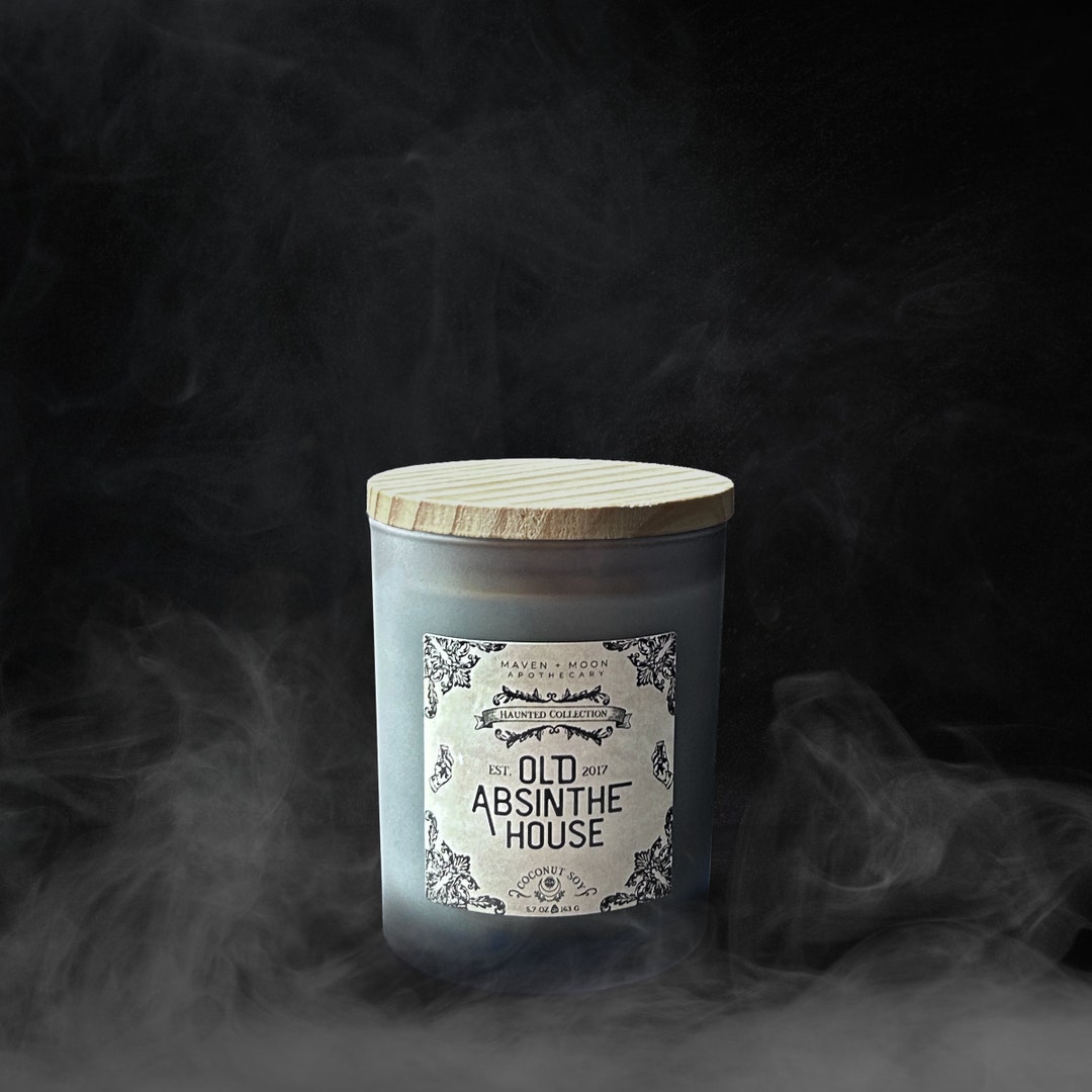 The Old Absinthe House - Soy & Coconut Candle | 5.75 Oz Vegan | Gothic ...