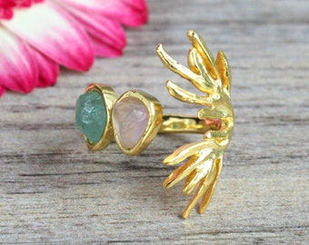 Gold Moose Ring - Etsy