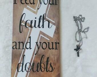 Feed your faith | Etsy