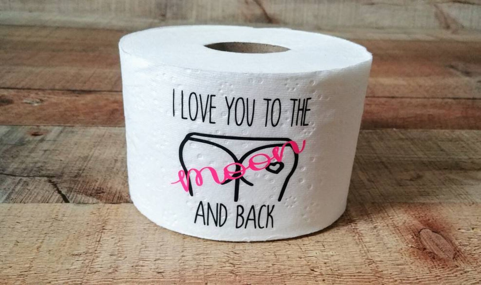 Toilet paper novelty gift gag gift love stinks love you to | Etsy