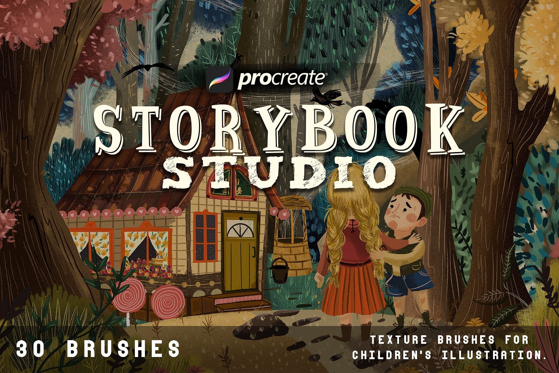 Storybook Studio - Procreate, Procreate Brushes, Digital Art Brushes ...