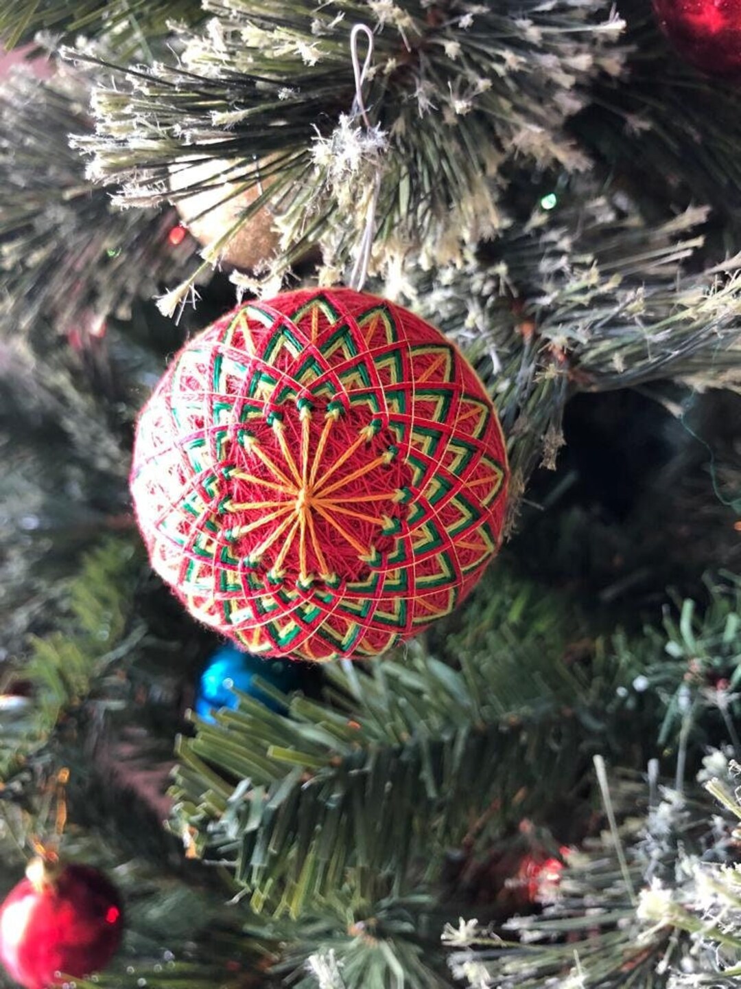 Temari Balls Embroidery Balls Decoration Balls Centerpiece Balls ...