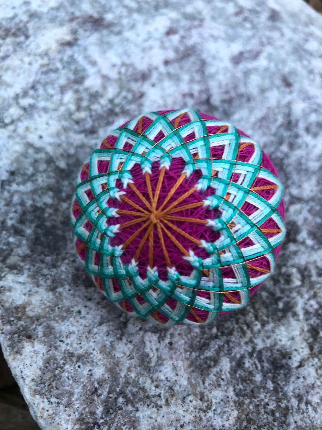 Temari Balls Embroidery Balls Decoration Balls Centerpiece Balls ...