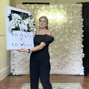 Giant Picture Frame L Mosaic Picture Frame L Giant Polaroid L Wedding ...