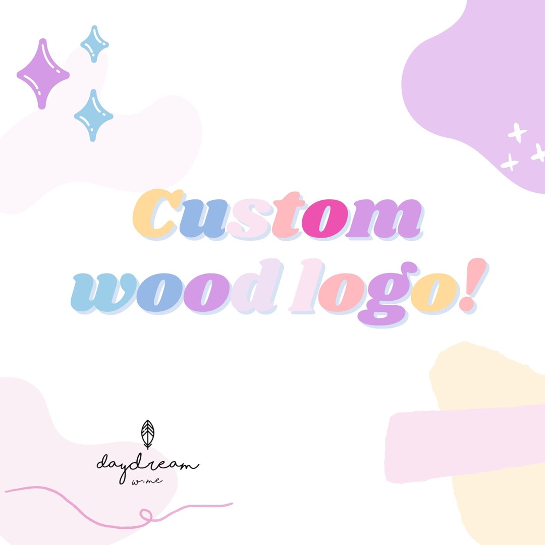 Custom Wood Logo / Made to Order / Personalized Wood Design - Etsy