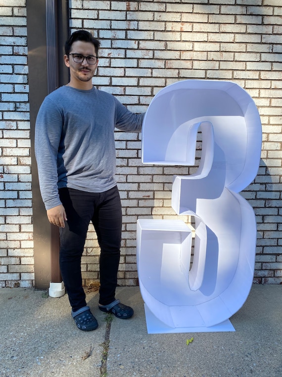 L 5ft Giant Balloon Mosaic Letters and Numbers. Cutout 5ft - Etsy