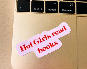 Hot Girls Read Stickers - Etsy