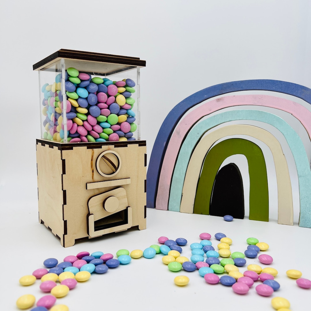 Candy Dispenser (SVG File) - Candy Machine Laser Cut File -wood and ...