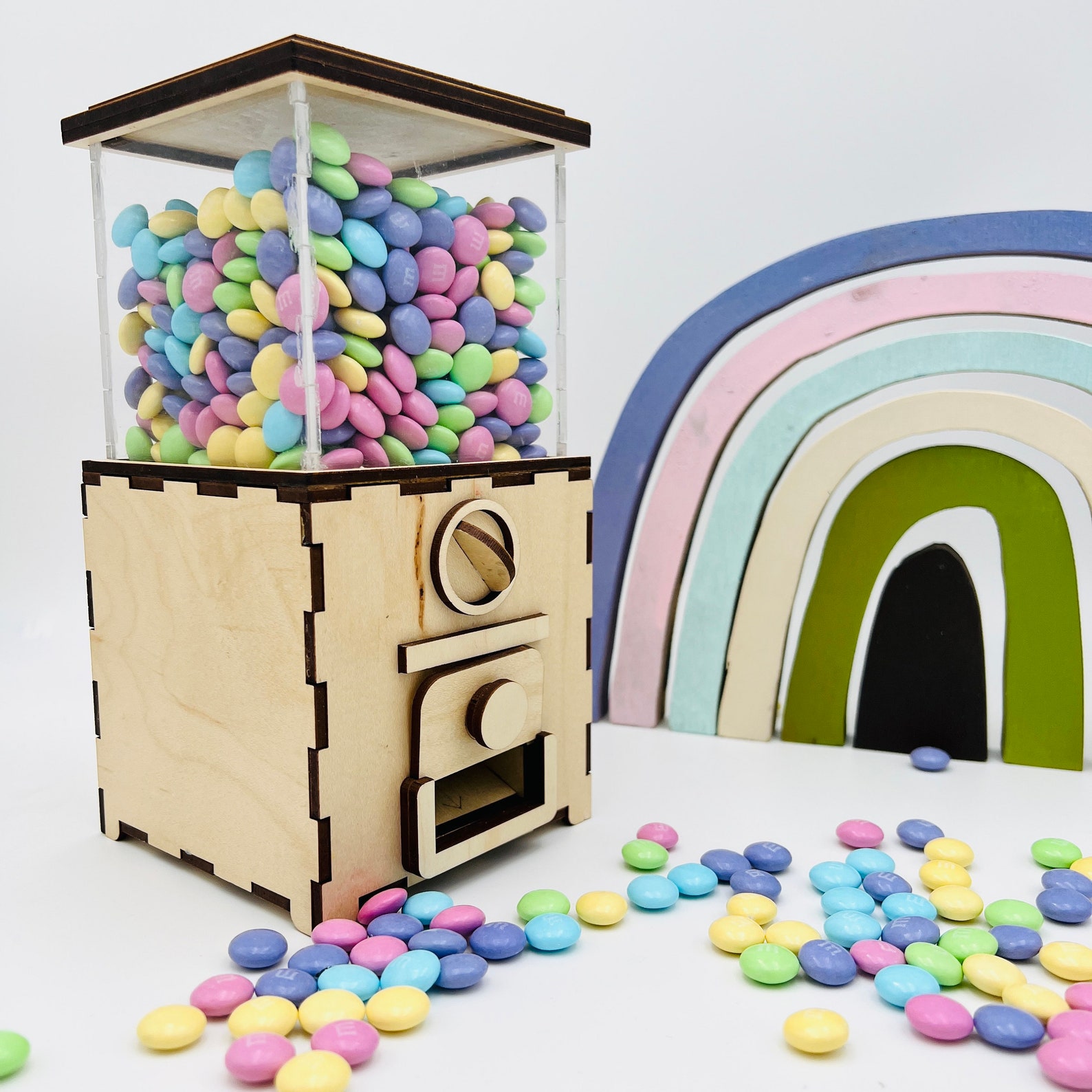 Candy Dispenser SVG File Candy Machine Laser Cut File wood and Acrylic ...