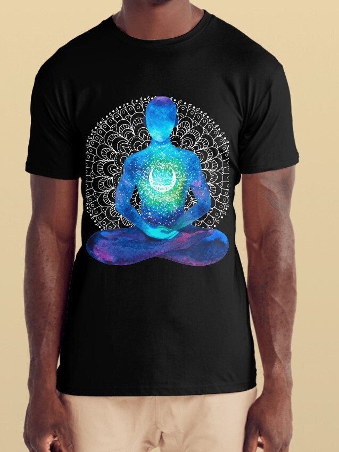 Chakra Meditation T-shirt Sublimation PNG, T-shirt Sublimation File ...