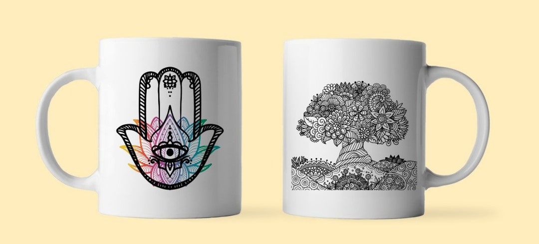 Zen Tree Mugs Sublimation PNG, Zen Mug Sublimation File, Printable PNG ...