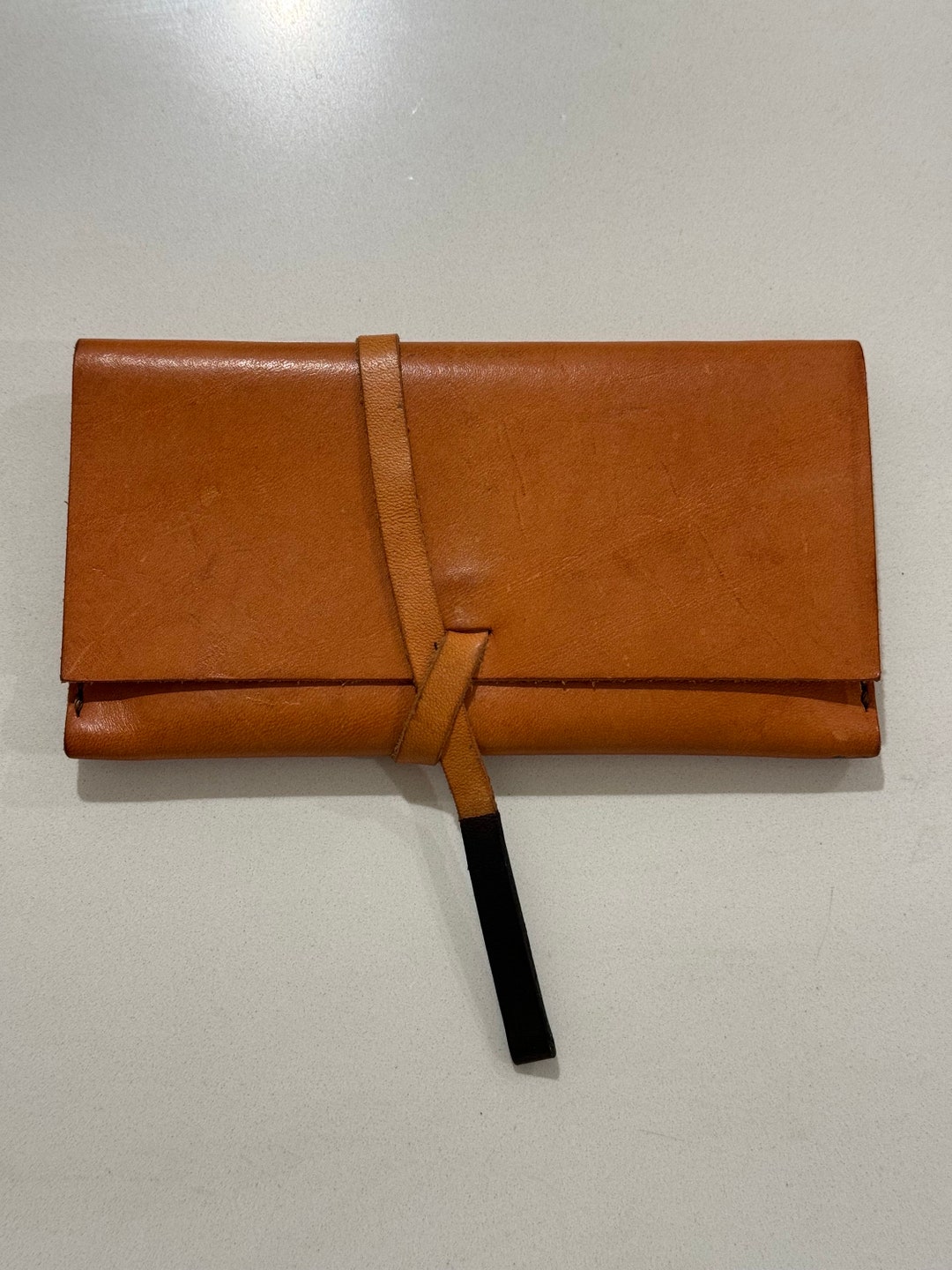 Leather Hand-made Small Size Pouch + Wallet - Etsy