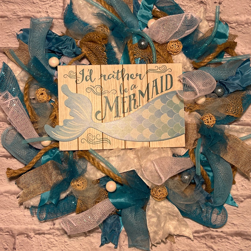 Mermaid Wreath - Etsy