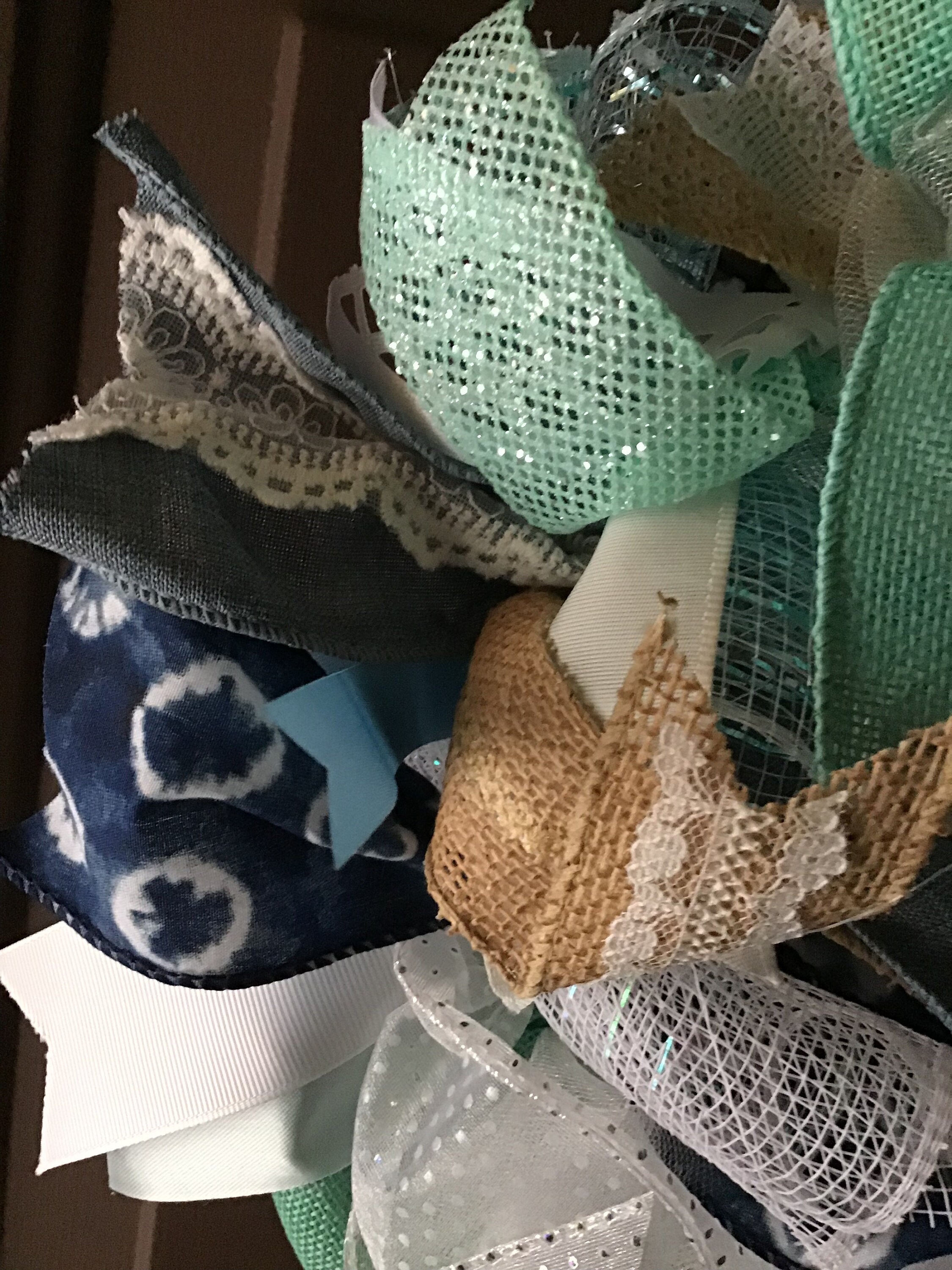 Maak je geen zorgen bid krans witte kruiskrans gezegende - Etsy Nederland