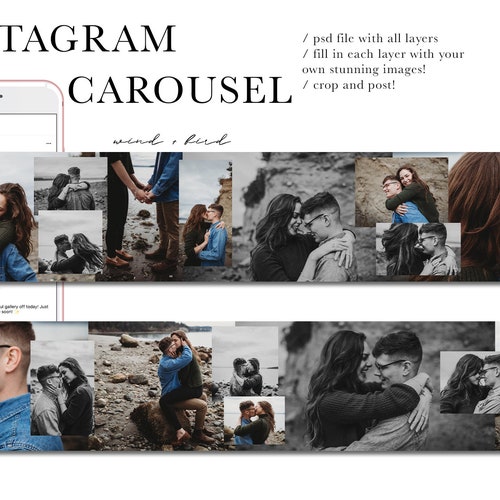 Instagram Carousel Slide Photographer Instagram Slide Post - Etsy