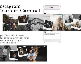 Instagram Carousel Slide - Photographer Instagram Slide Post ...