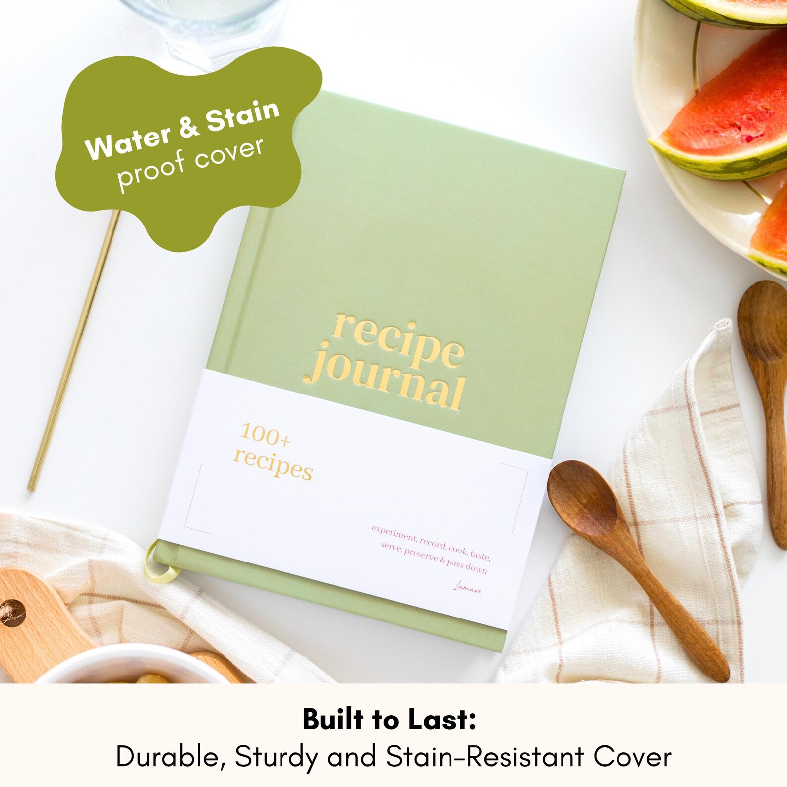 Lamare DIY Recipe Book – Blank Cookbook to Write in Your Own Recipes - Etsy