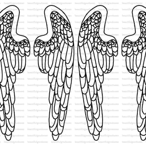 Angel Wings, Beautifulgoodnews, Bible Journaling, Traceable, Printable ...