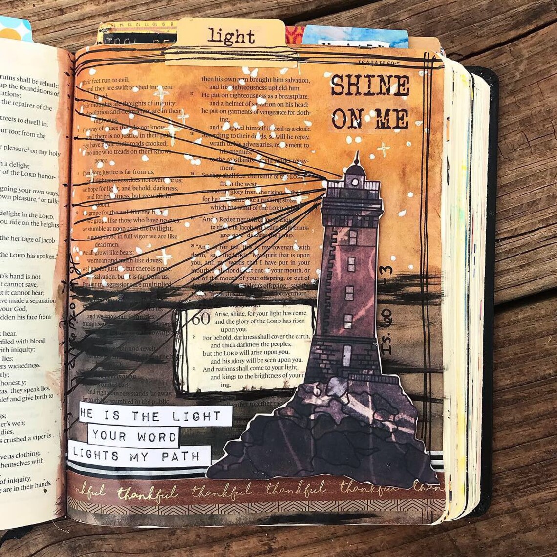 Lighthouse, Bible Journaling, Traceable, Printable, Faith, Christian ...