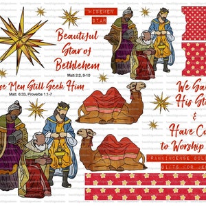 Nativity Bundle Set, Christmas, Beautifulgoodnews, Bible Journaling ...