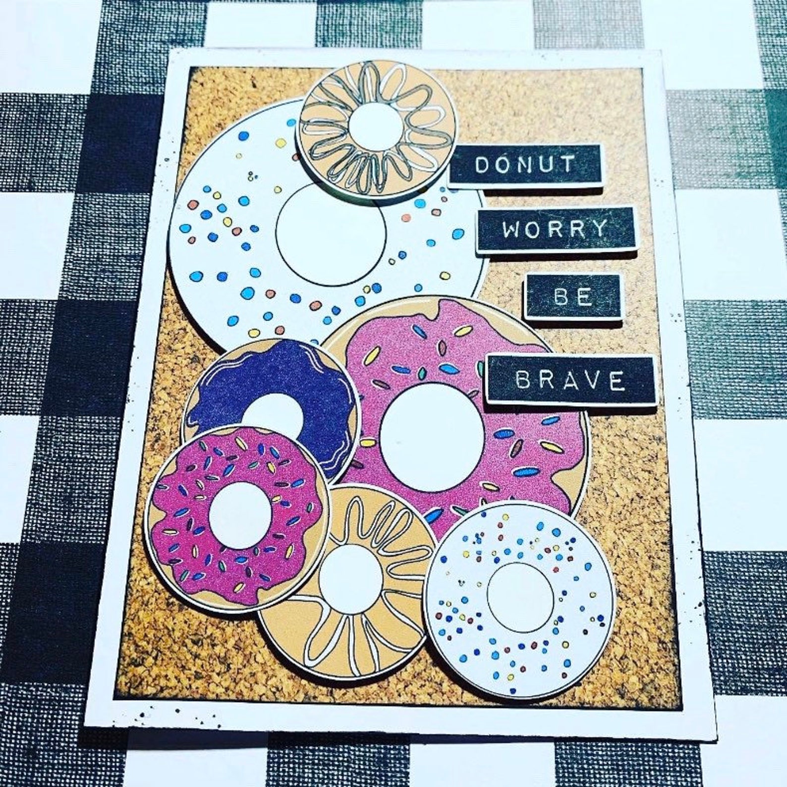 Donut Worry Bible Journaling Traceable Printable Faith | Etsy