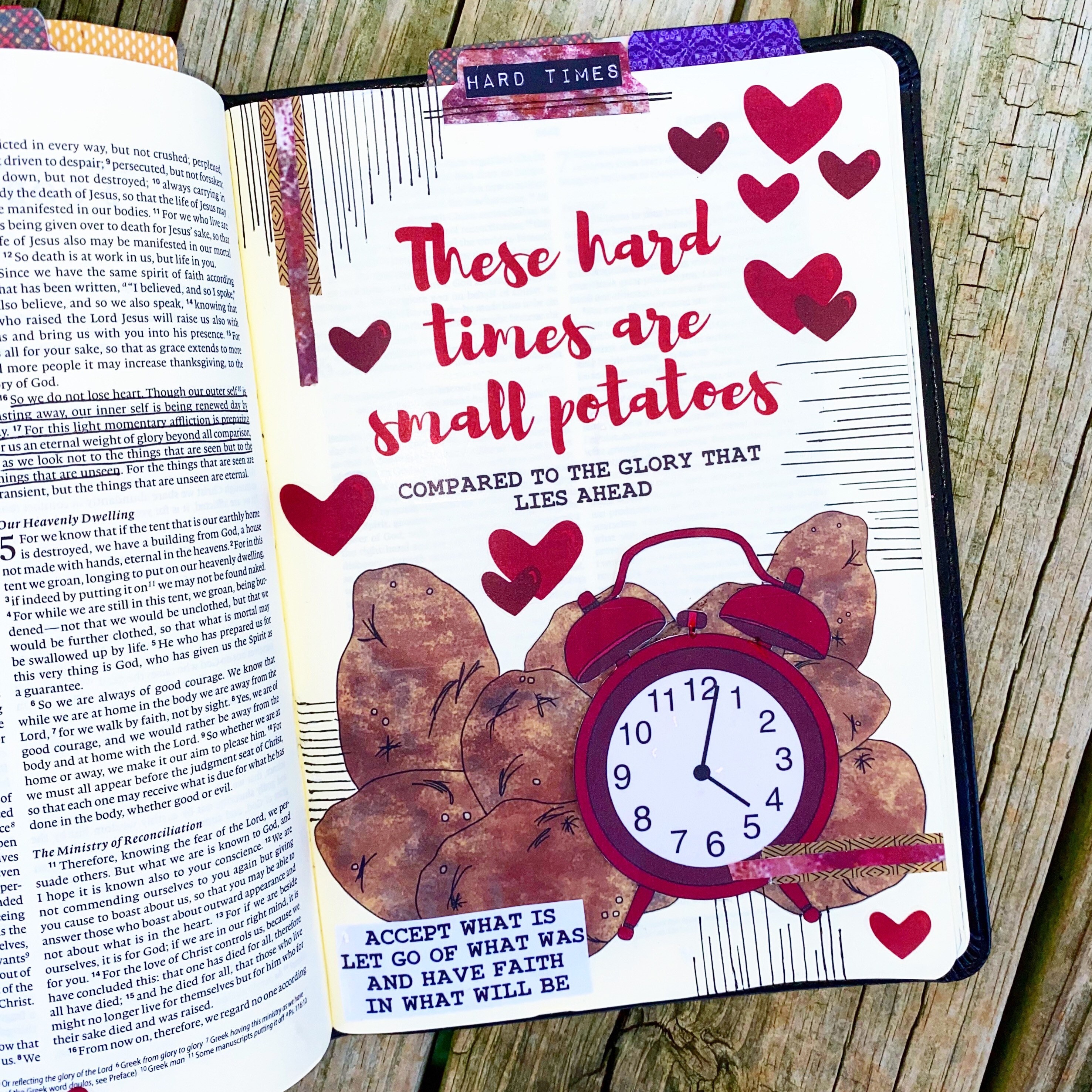 Small Potatoes Beautifulgoodnews Bible Journaling - Etsy