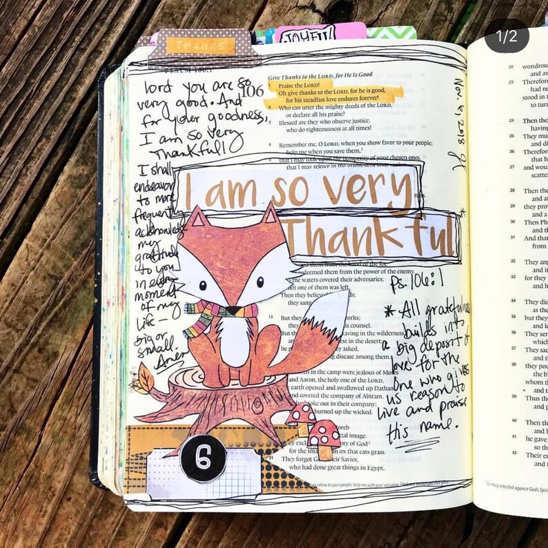 Thanksgiving Bundle Set Thankful Grace and Gratitude Bible - Etsy