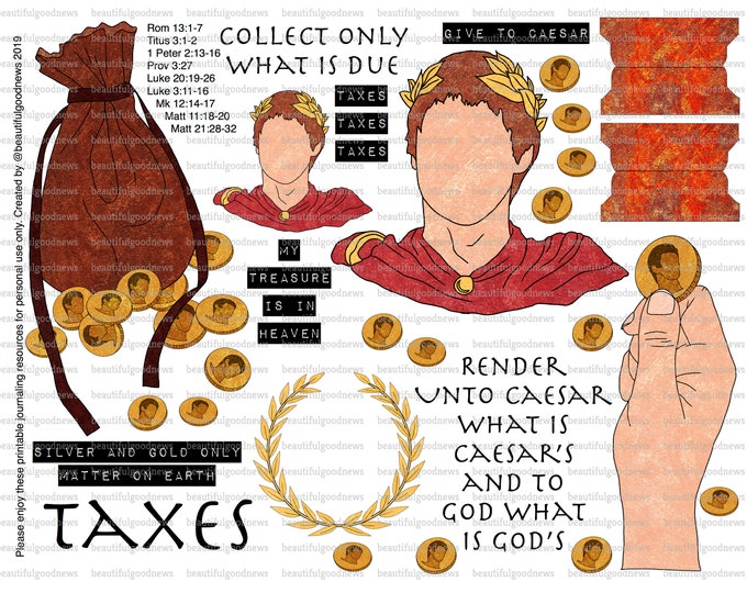 Elijah and the Ravens, Bible Journaling, Printable, Faith, Christian ...