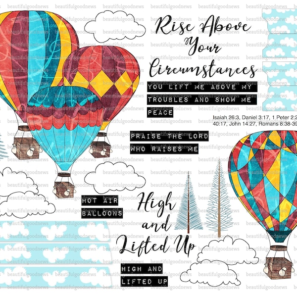 Bible Verse Balloons - Etsy